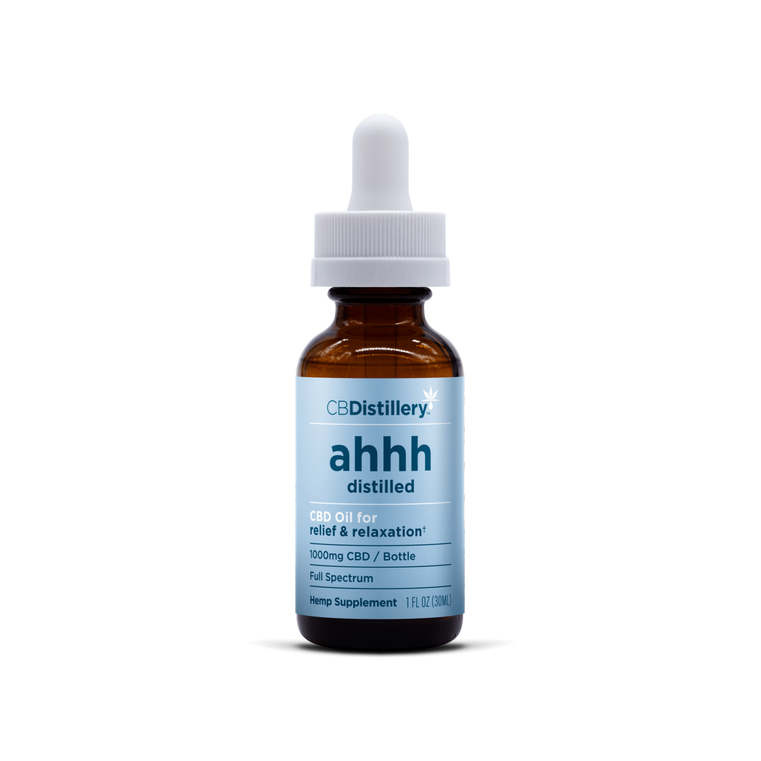Classic Full Spectrum CBD Oil Tincture - Natural Flavor - Canna River