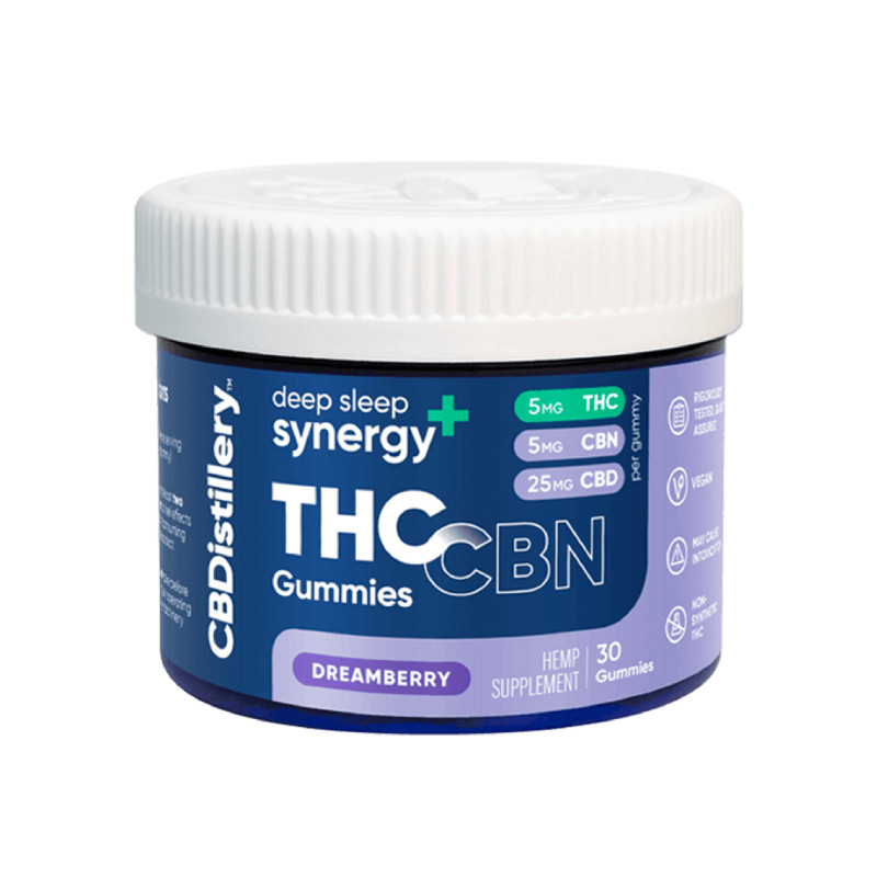 Deep Sleep Synergy CBD Gummies With THC CBN Dreamberry CBDistillery Deep Sleep Synergy CBD Gummies With THC CBN Dreamberry CBDistillery