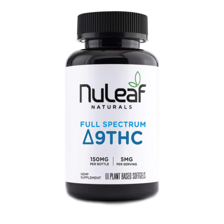 Full Spectrum Delta 9 THC Capsules - NuLeaf Naturals
