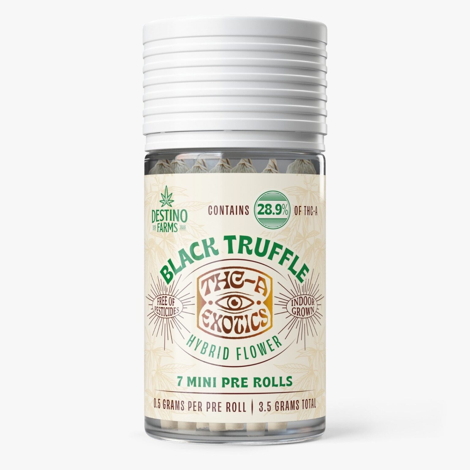Buy Destino Farms THCA Mini Pre Rolls 3.5G Online - CBD.co