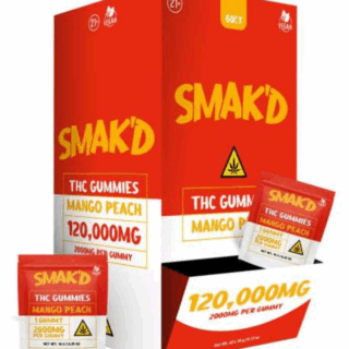 TKO Smak’d Exotic Blend Infused Delta9 THC Gummies 2000MG - CBD.co