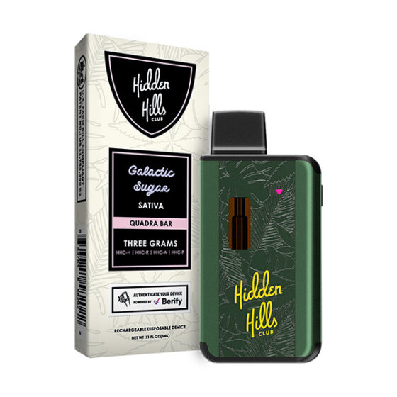 Buy Hidden Hills Quadra Blend Disposable Vape – 3 Grams - HHC-H + HHC-R ...